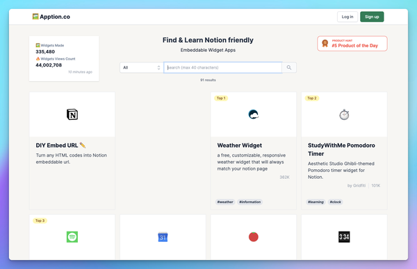 Notion 使用教程：Notion Widgets 小组件工具·盘点汇总 - 知乎