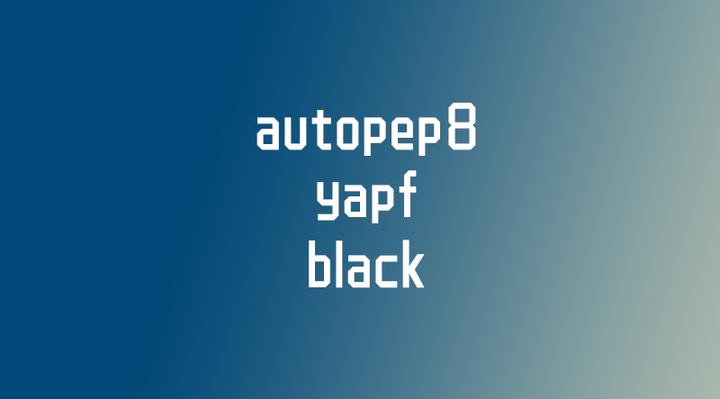 python代码格式化工具只懂autopep8？这里有更好的 - 知乎