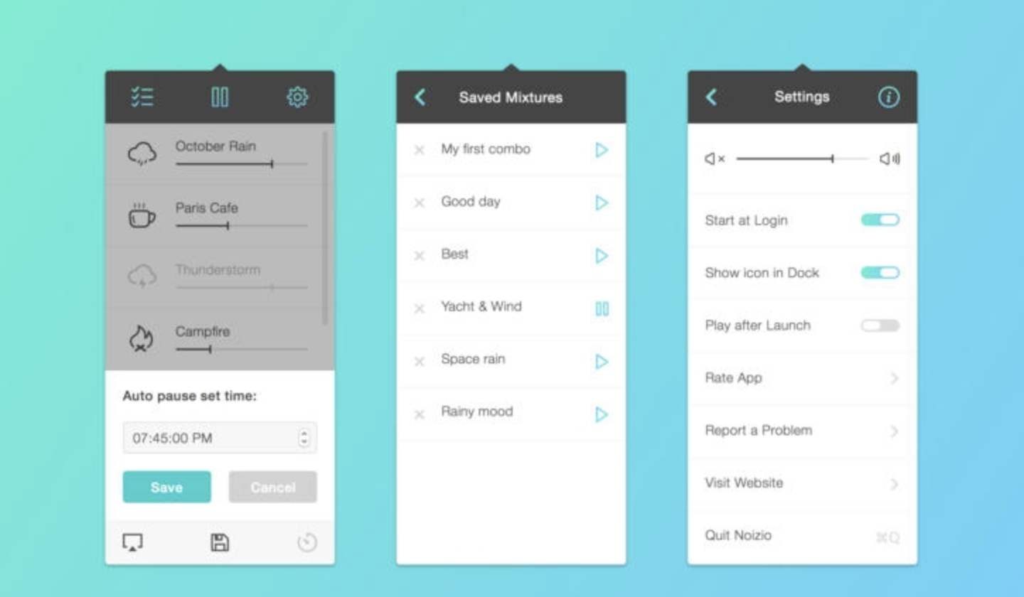 Mac装逼神器-Noizio，Mac上最好的白噪音软件（文末附下载地址） - 知乎