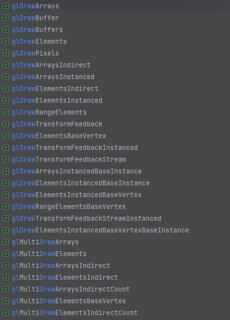 [4万字][后现代OpenGL4] 全部 Draw 函数汇总 (含MultiDraw Indirect MDI) - 知乎