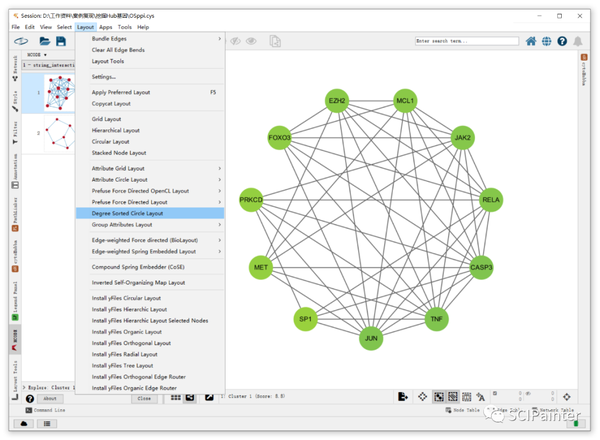 Cytoscape教程|如何挖掘蛋白互作网络中的核心基因？ - 知乎