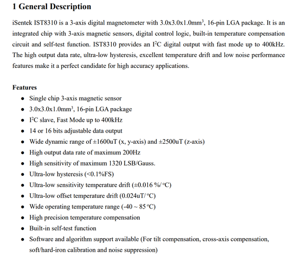 磁力计数据读取--以IST8310为例 - 知乎