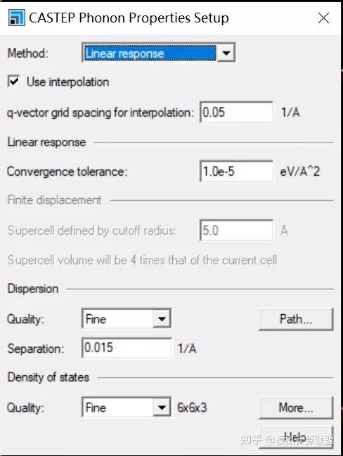 第一性原理||MS计算声子谱方法（一）之Linear response - 知乎