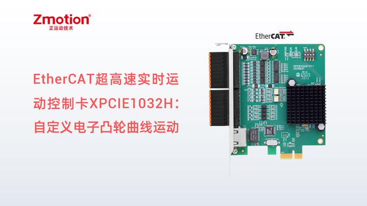 自定义电子凸轮曲线的运动：EtherCAT超高速实时运动控制卡XPCIE1032H上位机C#开发（十三） - 知乎