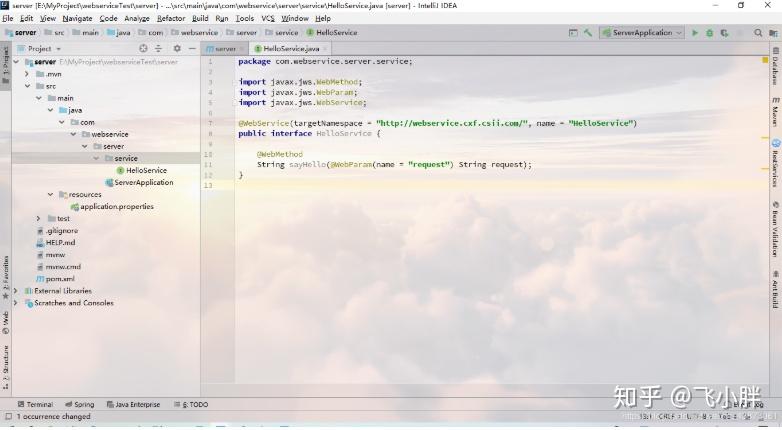 SpringBoot + CXF 发布webService--服务端 - 知乎