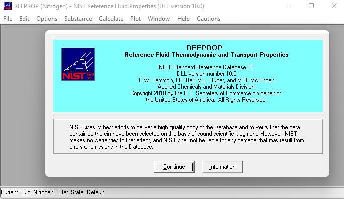 NIST REFPROP软件应用简介 - 知乎