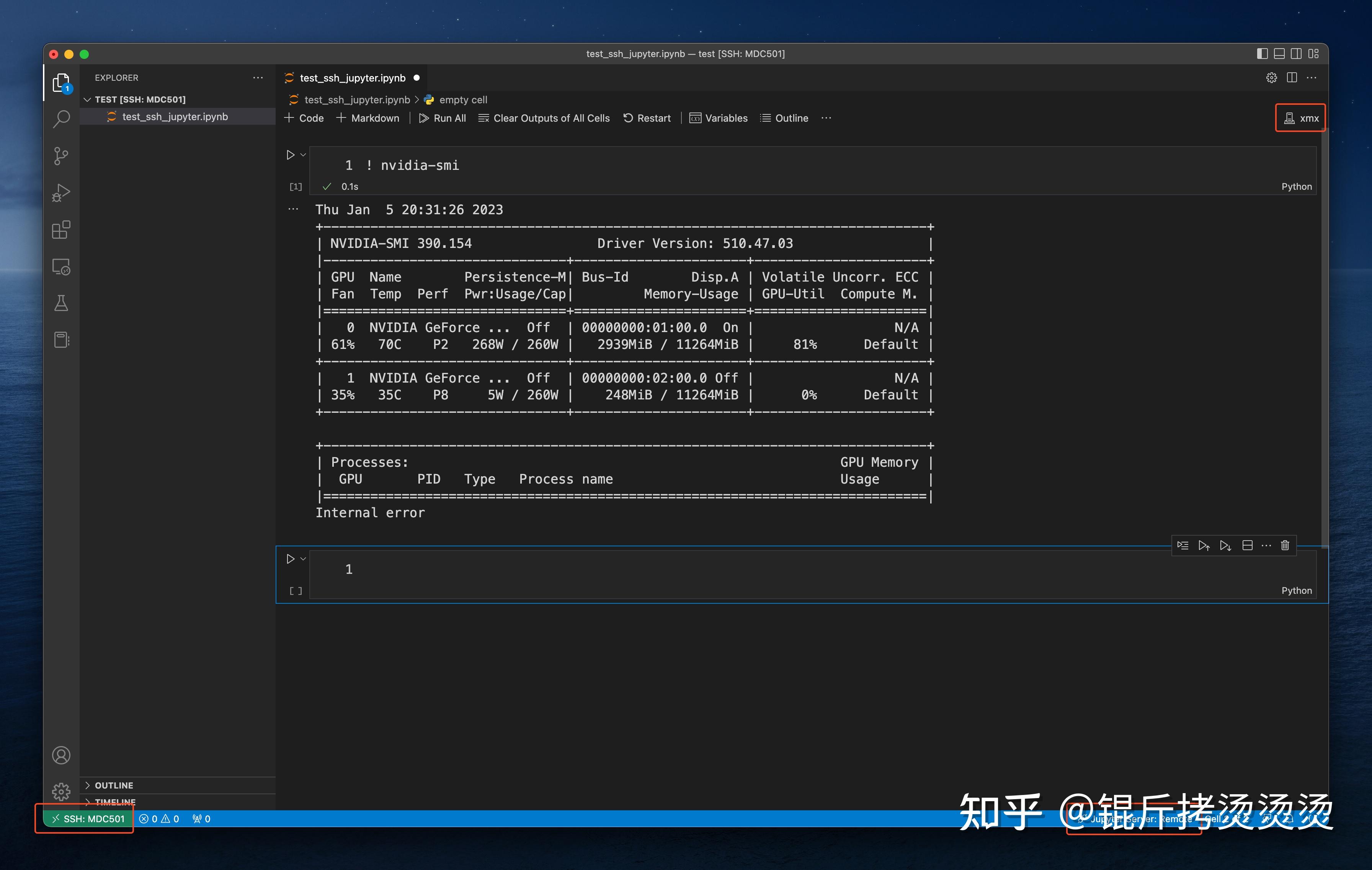 Mac VS Code Jupyter 