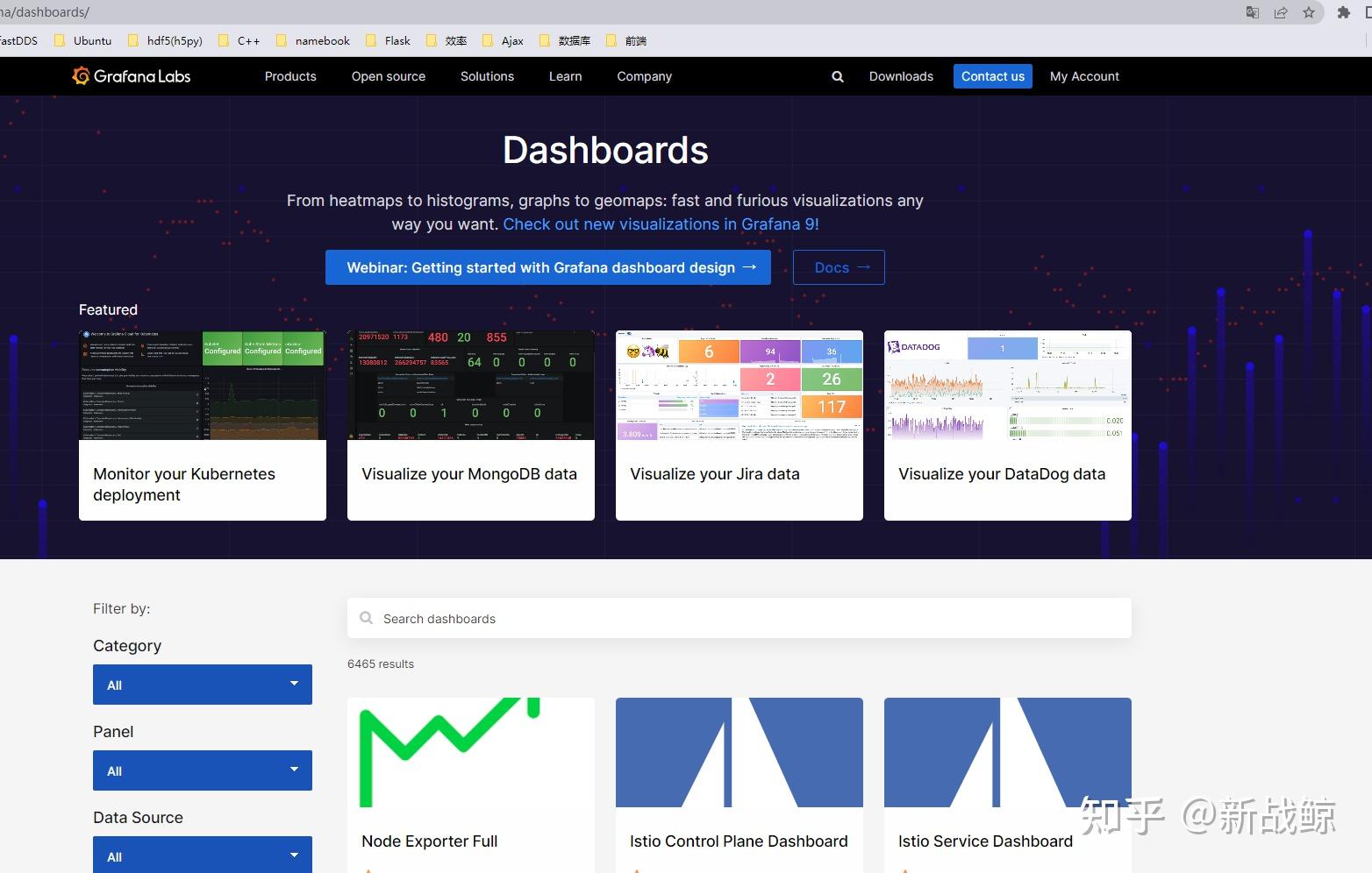 Grafana Dashboards应用在自己的项目 - 知乎