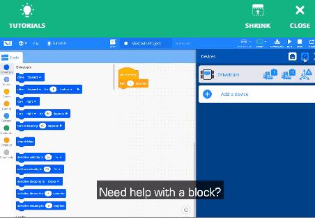 VEXcode V5 Blocks全新发布，EDR实现拖拽图形编程 - 知乎
