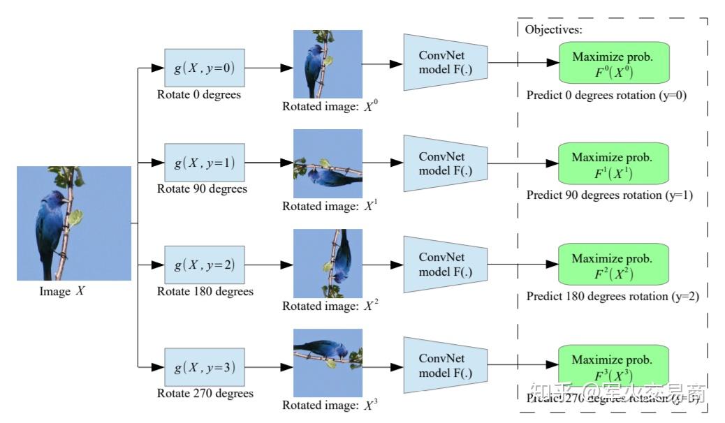 自监督学习看这篇就够了！【2】——Rotation Prediction - 知乎