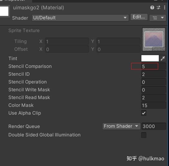 UNITY的Mask的替代用法 - 知乎