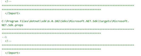  C MSBuild Csproj 