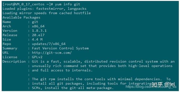 1 Centos Yum 安装 Git 知乎