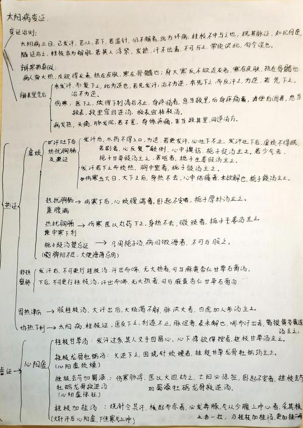 伤寒论——太阳病条文总结 知乎