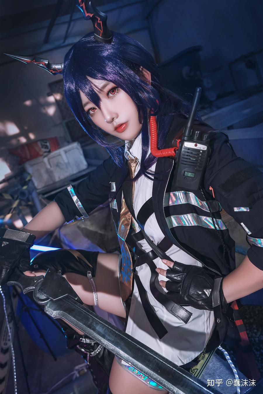 Messie Huang写真合集cos图片:明日方舟 陈 - 知乎