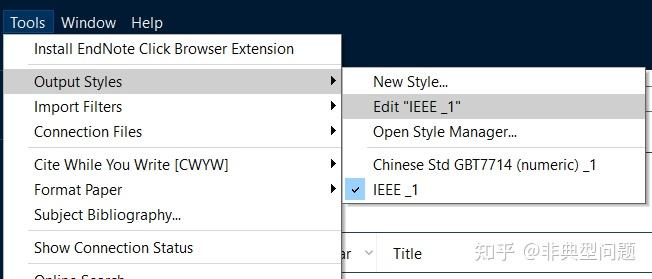 Endnote-IEEE参考文献格式-期刊文章 - 知乎