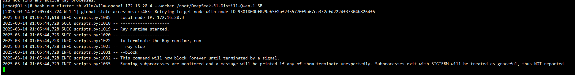 vllm两台3080分布式部署DeepSeek-R1-Distill-Qwen-14B-Int8-W8A16 - 知乎