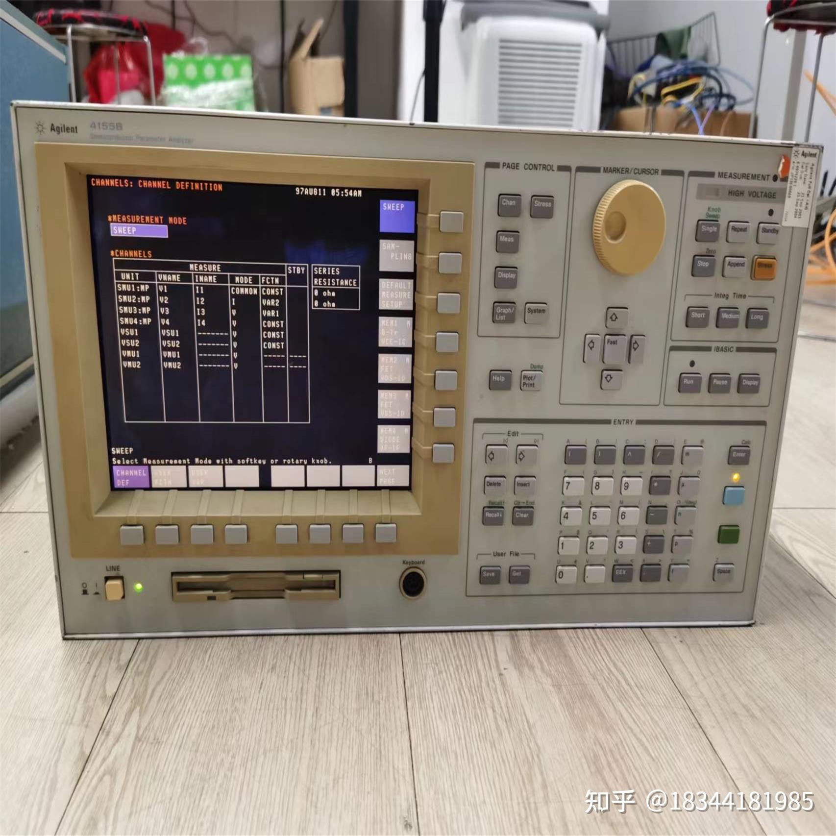 Agilent /安捷伦 4155B/C 4156C半导体参数分析仪 - 知乎