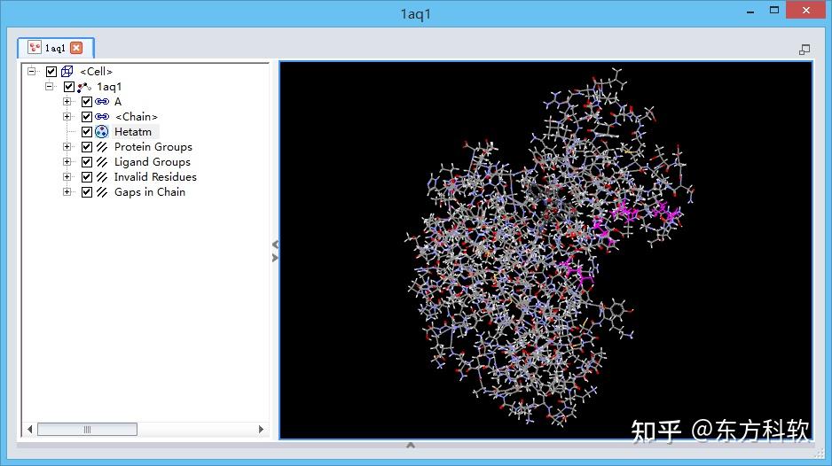 Discovery Studio官方教程（Help-Tutorials） 分子对接前的准备受体和配体 - 知乎