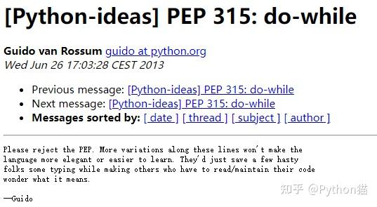 Python 为什么不设计 do-while 循环结构？ - 知乎