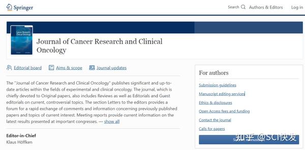 SCI期刊分析：易接收快接收！无版面费还国人友好！ - 知乎