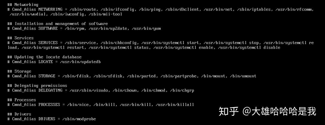 linux sudo 与 /etc/sudoer的配置 - 知乎