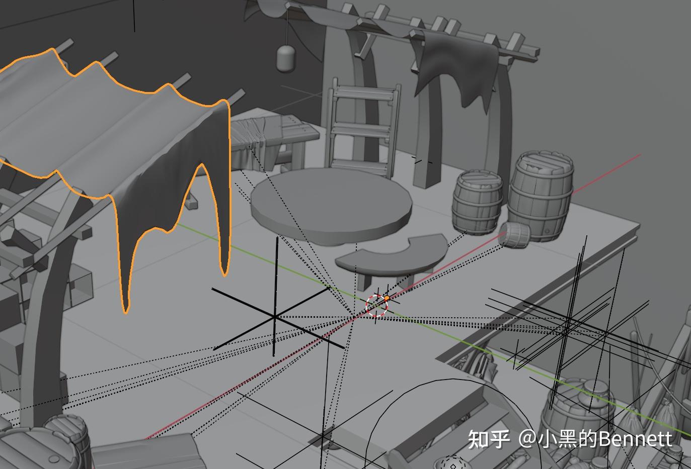 .OBJ在Maya中导出在Blender导入后怎么分离，概念设计3D辅助Maya到Blender的使用过渡 - 知乎