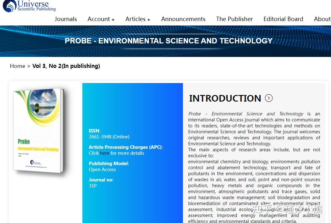 国际英文期刊 - 知乎