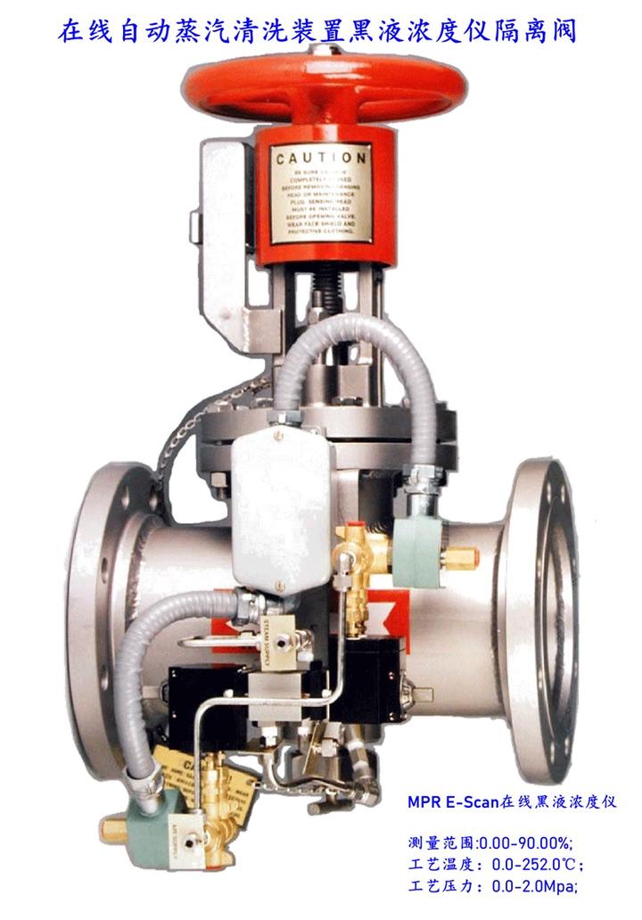 EMC MPR E-Scan-ISOATION VALVE型在线折光仪,配套在线自动蒸汽清洗隔离阀装置，应用于纸浆浓黑液浓度在线处理。 - 知乎