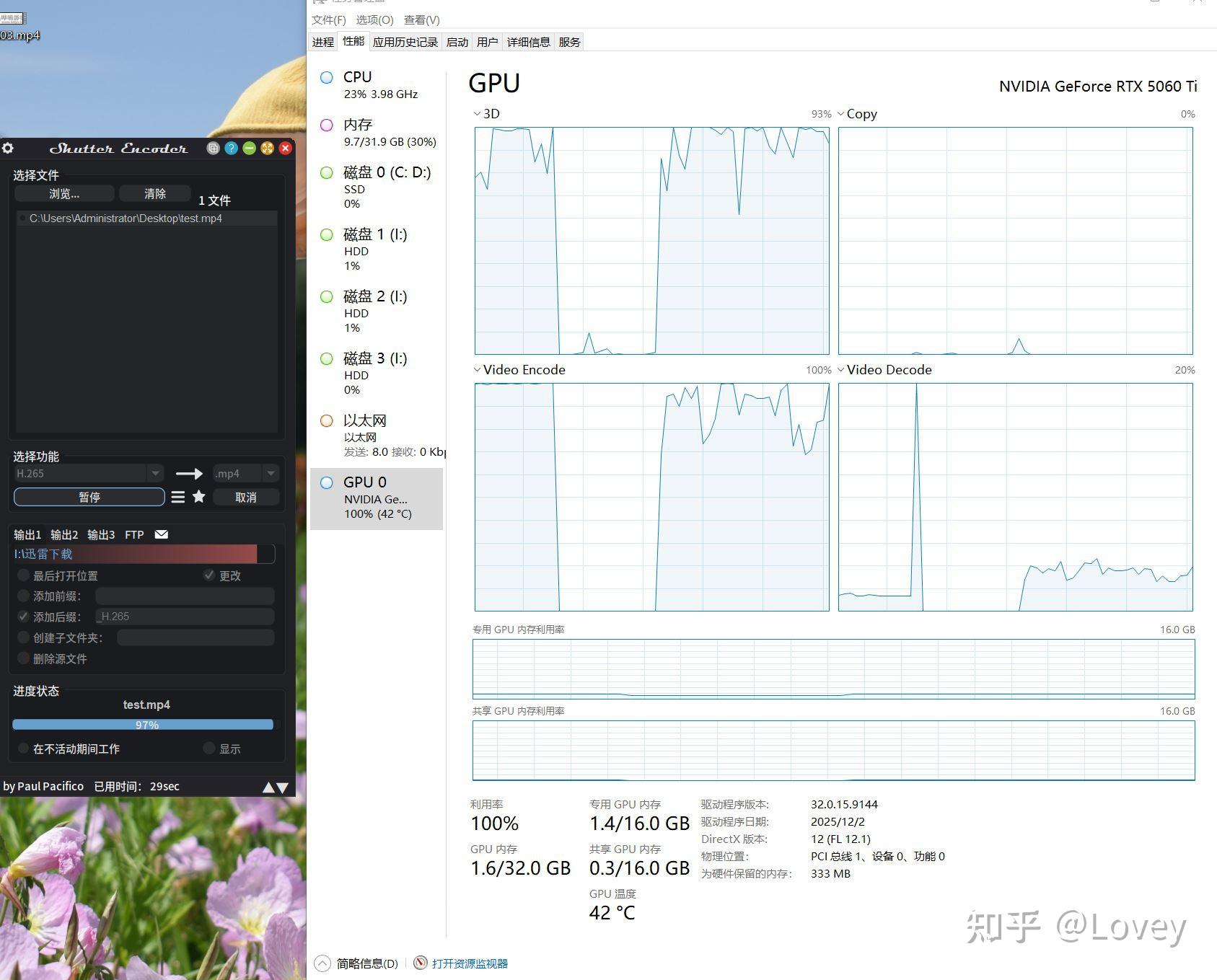 格式工厂、HandBrake、Shutter Encoder H265 5060ti转码简单实测对比 - 知乎
