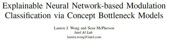 通过概念瓶颈模型的可解释的基于神经网络的调制分类 - 知乎