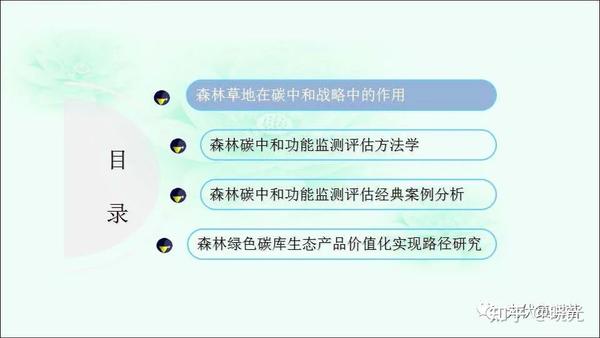 双碳 森林碳汇ppt：碳中和途径、碳交易等 知乎