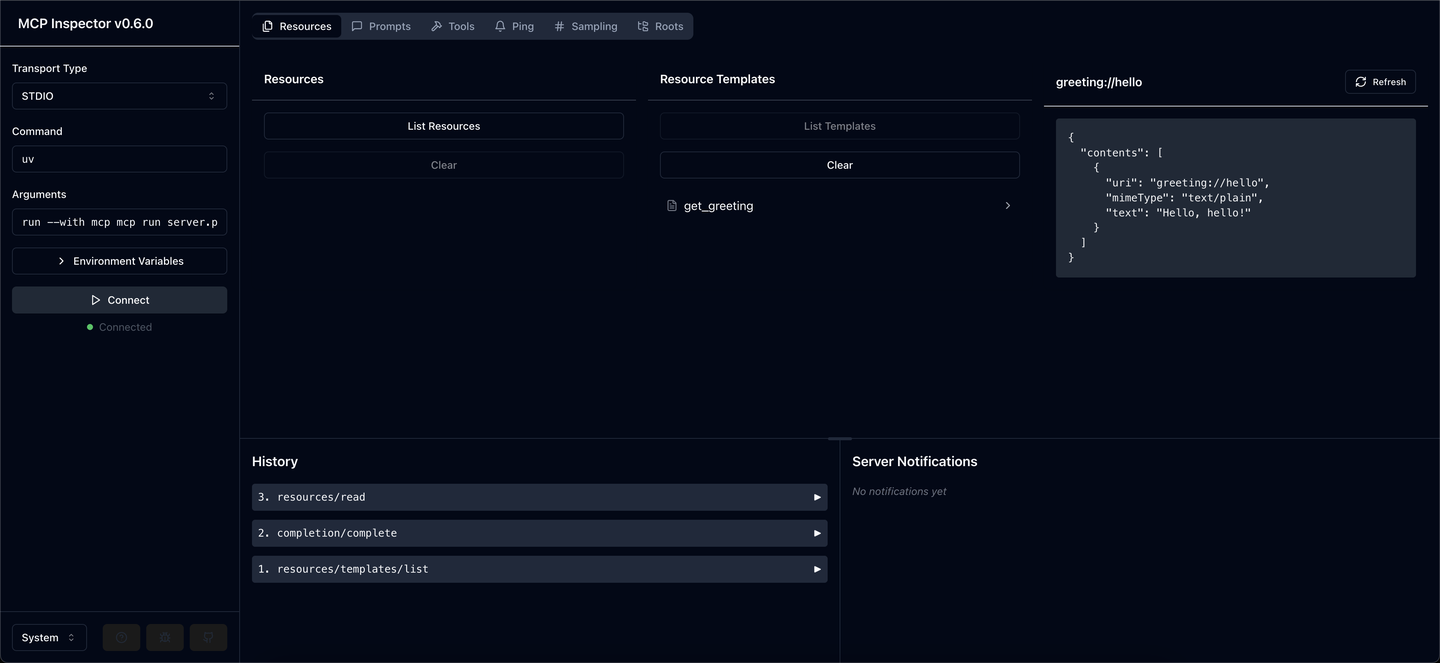 优雅地开发 MCP 服务器（一）MCP 中的 Resources，Prompts，Tools 和基本调试方法 - 知乎