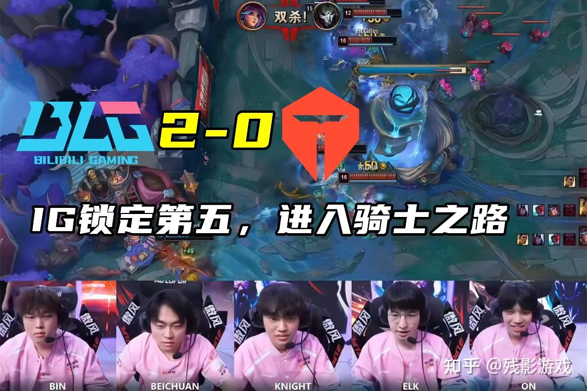 压倒性票数领先，Uzi进名人堂了！BLG零封滔搏，IG确定进骑士之路 - 知乎