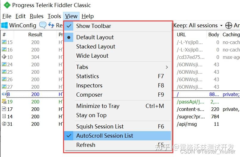 接口测试|Fiddler界面主菜单功能介绍（二） - 知乎