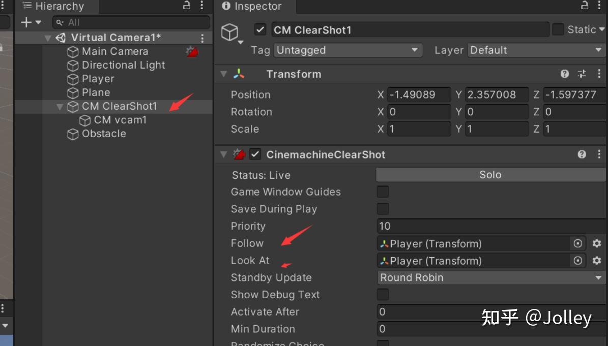 Unity3d Cinemachine篇（五）— ClearShot - 知乎