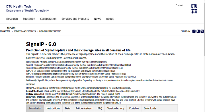 SignalP-6.0：信号肽预测 - 知乎