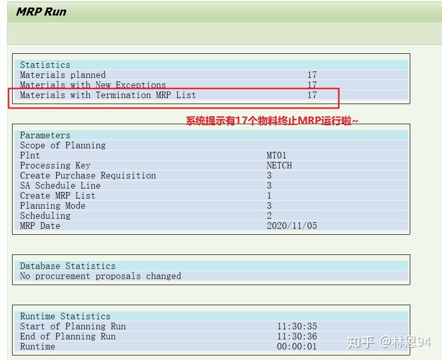 我的SAP运维日常_0015_MM_MD01运行MRP后出现终止MRP的物料 - 知乎