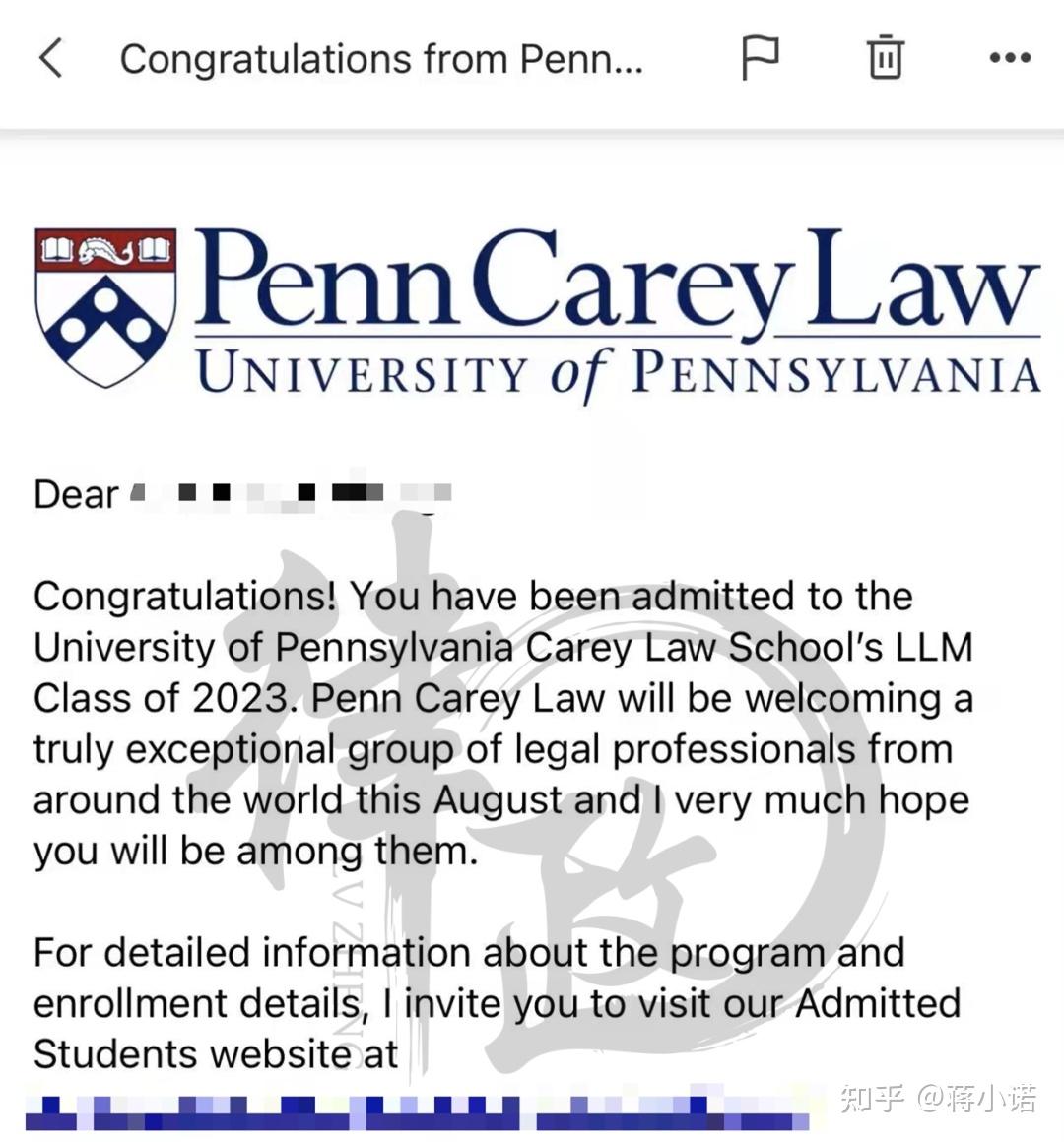 宾大和杜克青睐什么背景的LLM申请人？律政最新Offer告诉你！ - 知乎