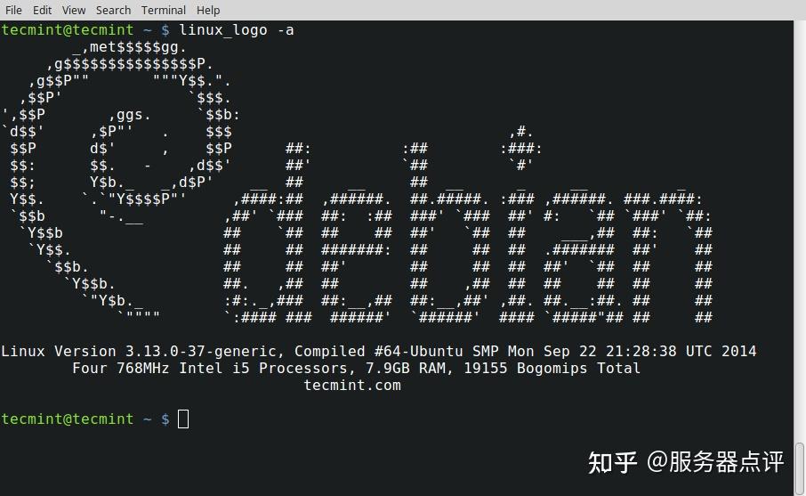 Linux_Logo – 使用系统信息打印Linux的ASCII标志 - 知乎