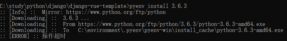pyenv-win 更换国内源 - 知乎