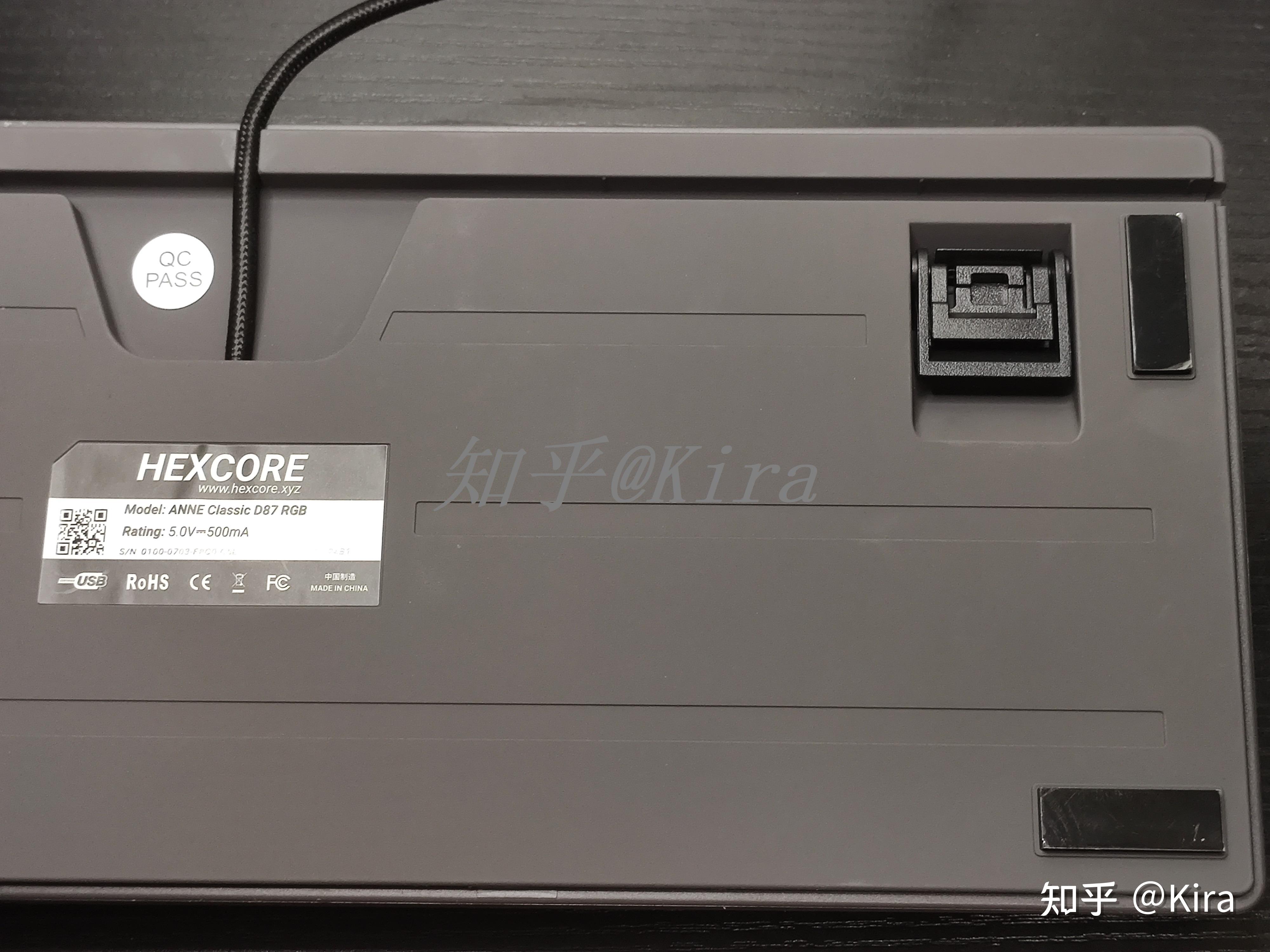 「KiTalk」HEXCORE Anne D87 测评：入门级键盘中的六边形战士