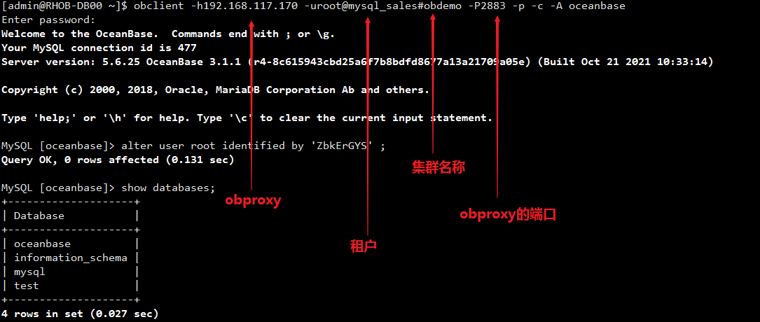 OceanBase 离线手动部署详细教程和一些理解 - 知乎