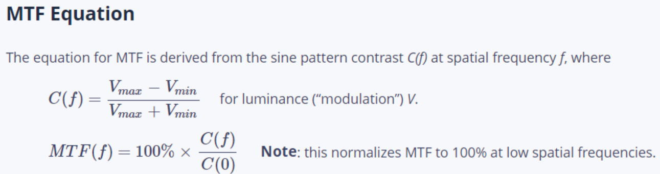 MTF 曲线图应该怎么看？ - 知乎