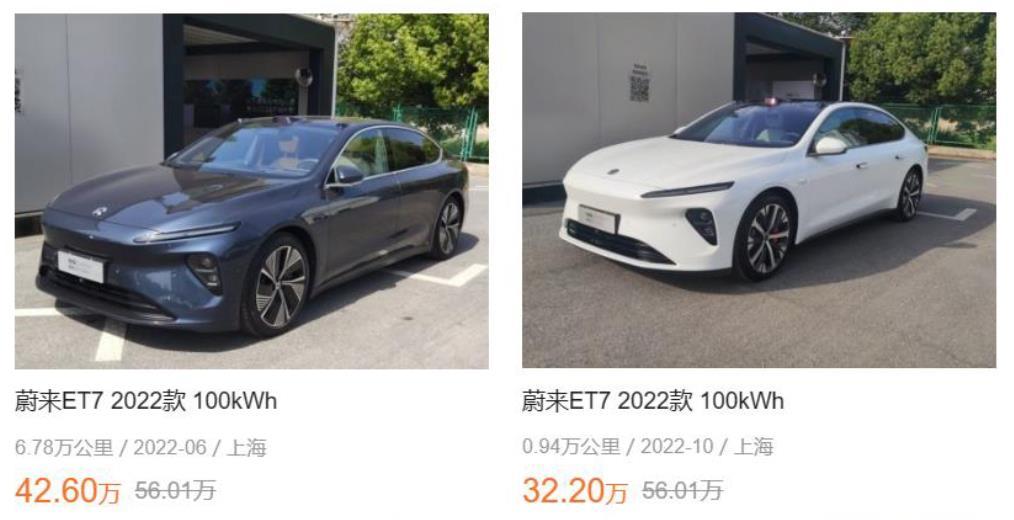 新蔚来ET7上市，老款租电版还值32万，该不该选官方二手车？ - 知乎
