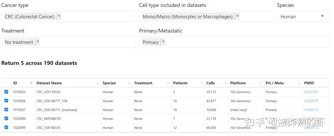 免疫微环境 | 单细胞数据库TISCH2 - 知乎