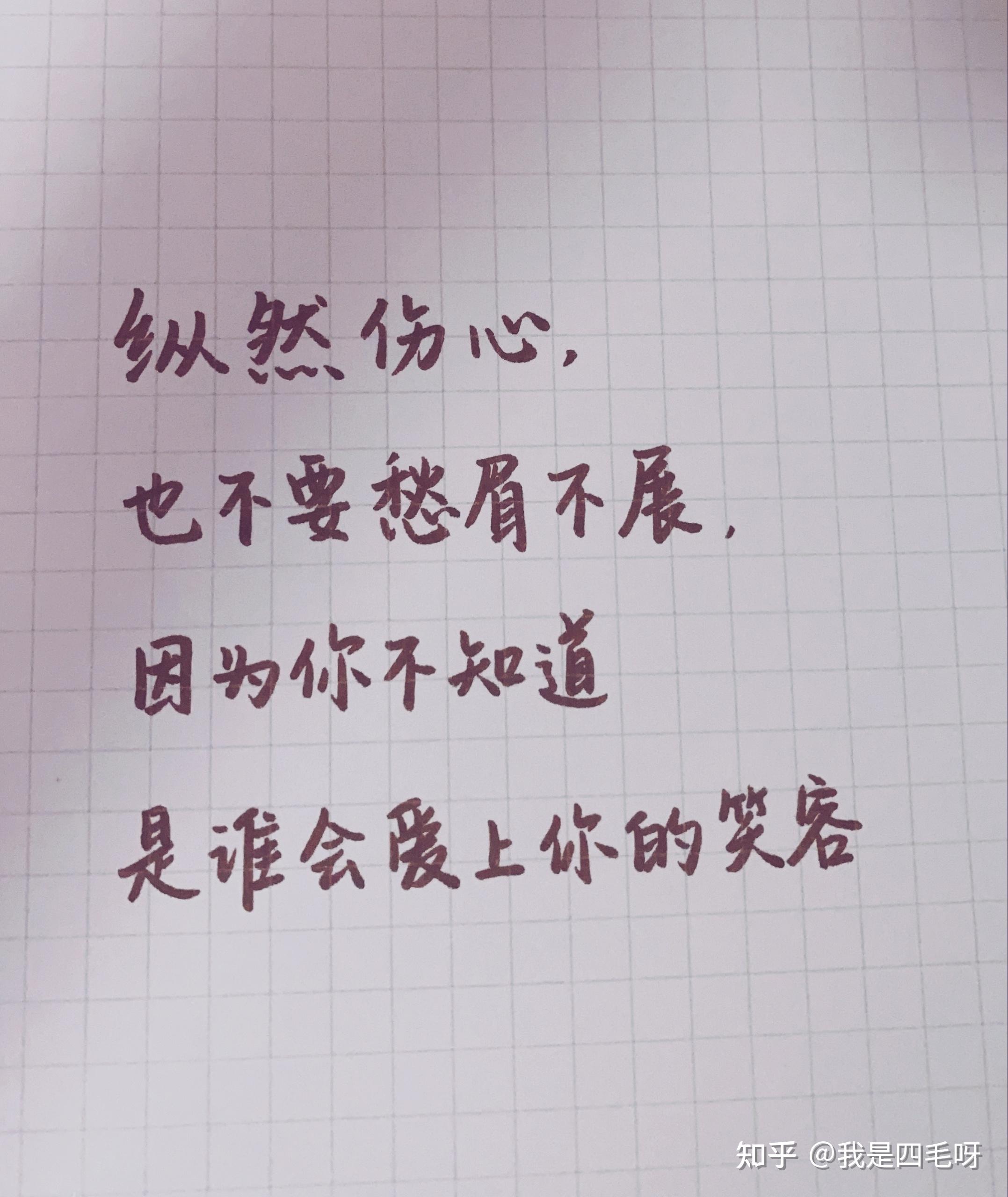 【手写摘抄】治愈心灵的浪漫短句 知乎