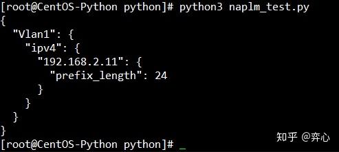 网络工程师的Python之路 --- NAPALM - 知乎