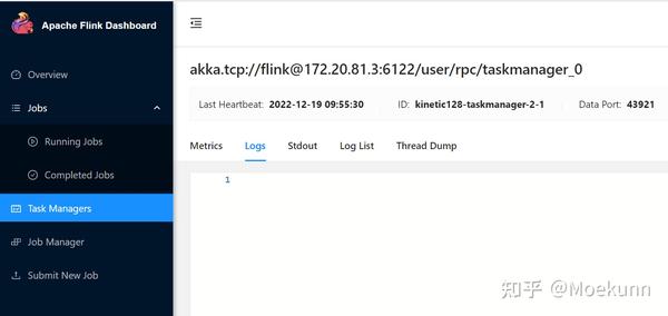 记录一个官方flink容器,web Ui中没有log的问题 知乎 8620