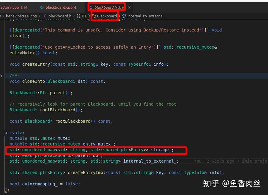 1130 黑板blackboard(behavior tree源码解读五) - 知乎
